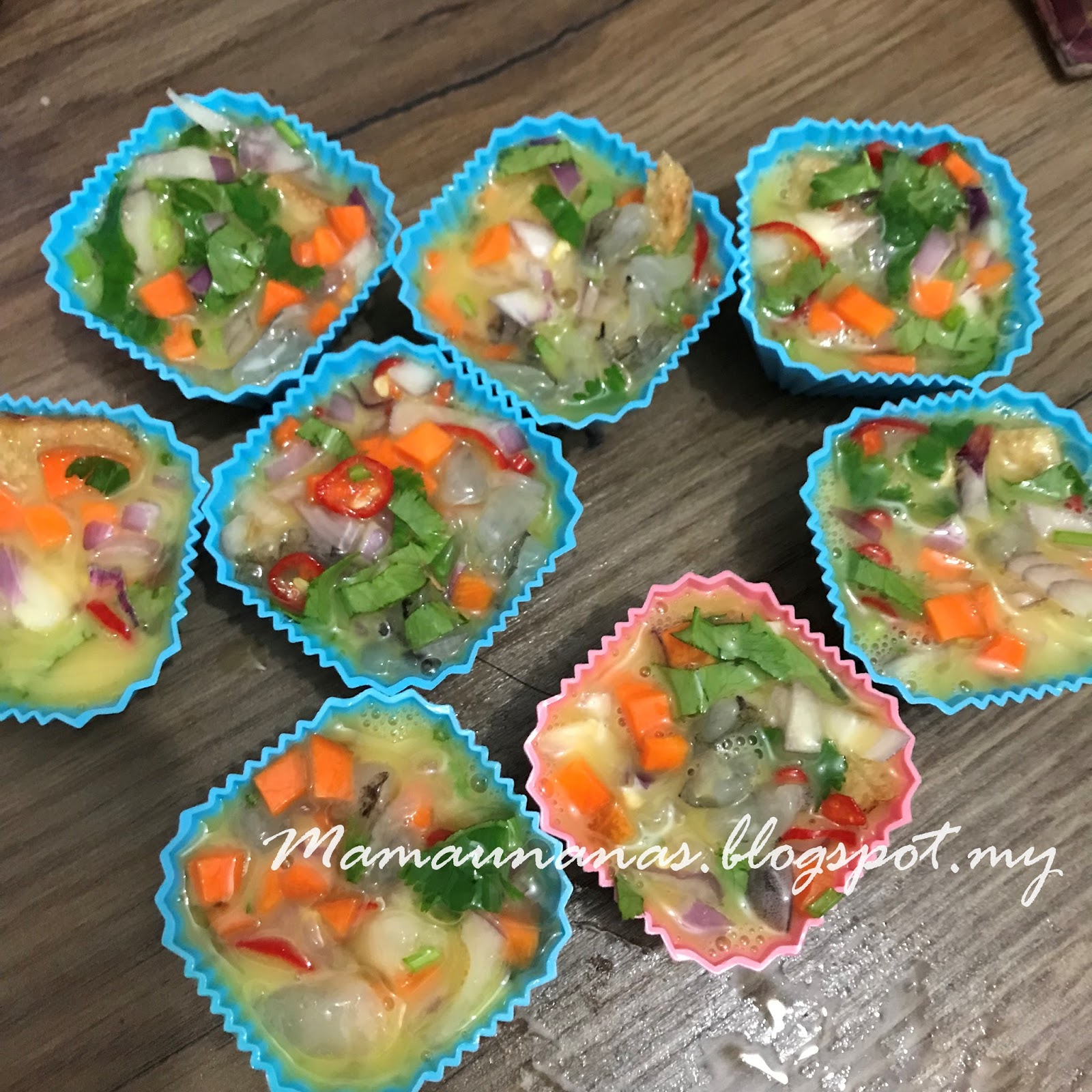 Mama Un-A-nas: RESEPI MAMA UNA : RESEPI TELUR UNTUK DIET