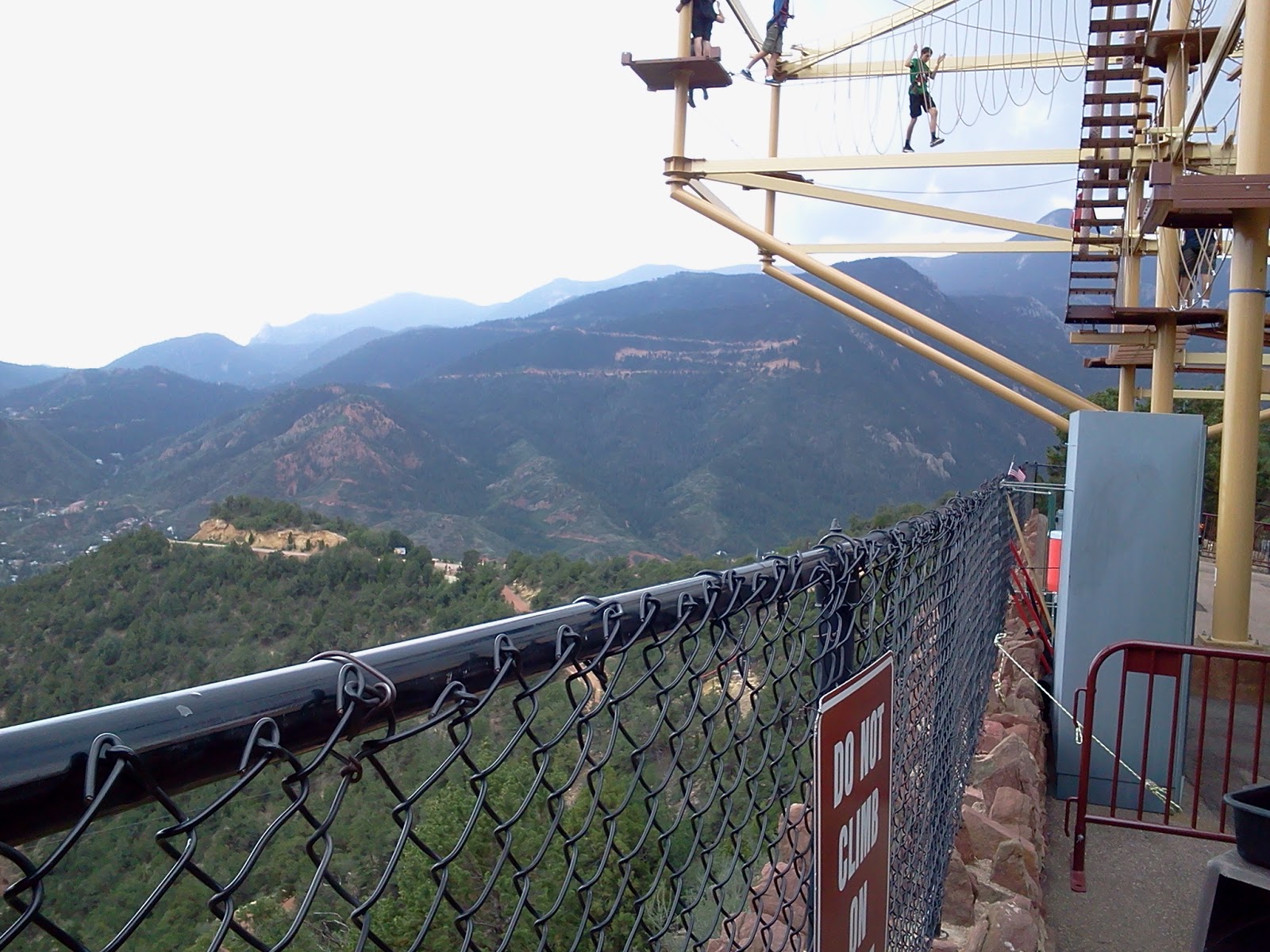 Ziplining Across the USA: Saturday August 3 Bat-a-Pult at Cave of the Winds