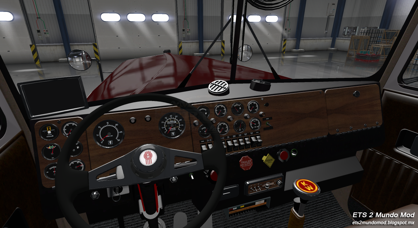 (Tractocamión ATS) Kenworth W900A (Versión 2.2) - ETS 2 Mundo Mod