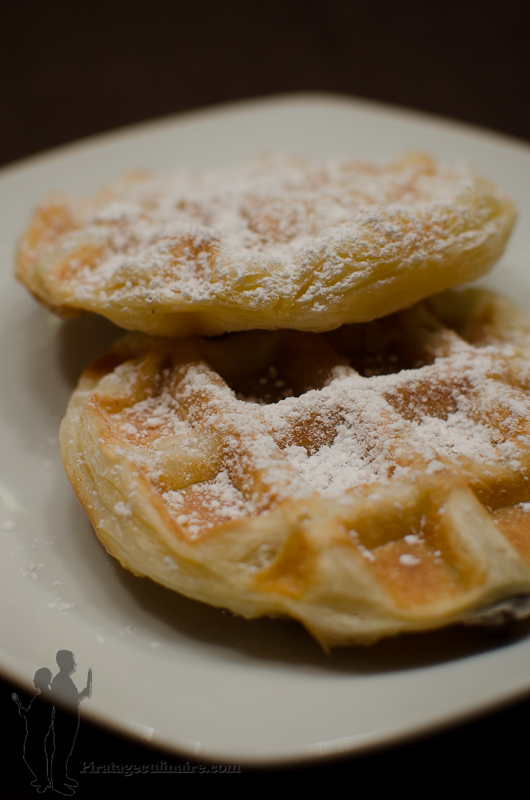 Piratage Culinaire: Gaufre feuilletée au Nutella