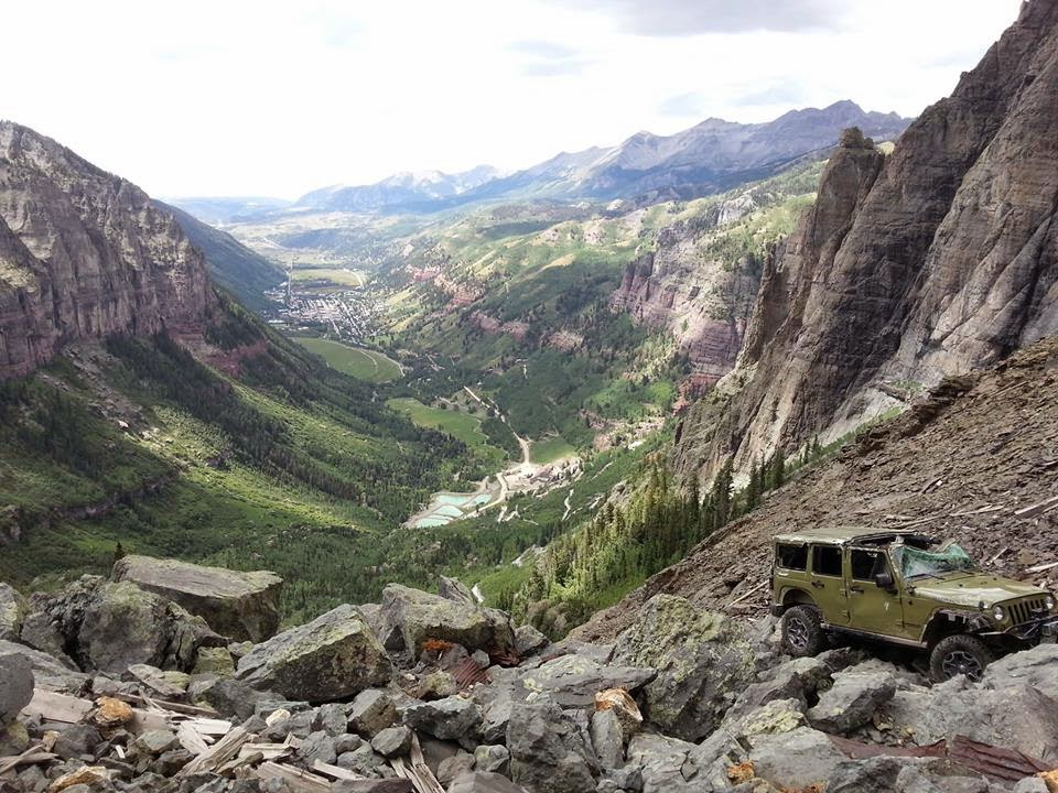 Bear Pass & Engineer Pass once, as I usually stay...