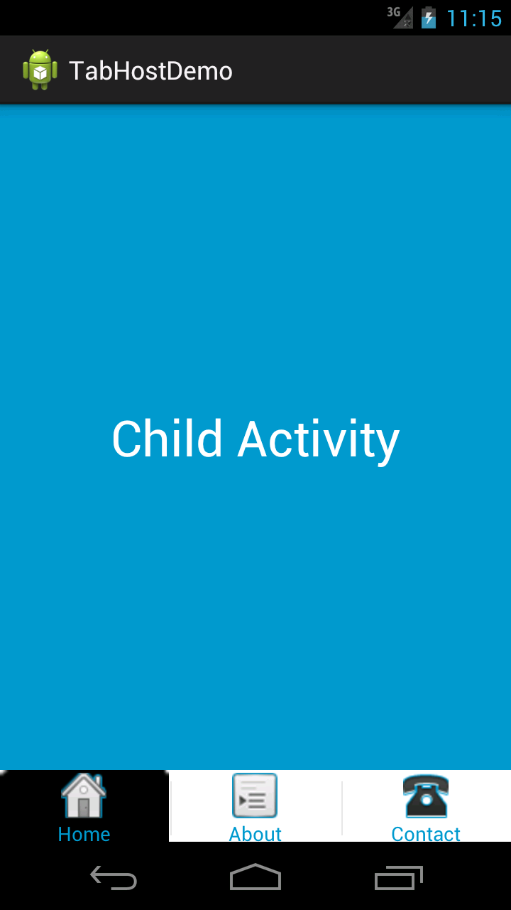 Android Hub 4 you : the free android programming tutorial: Android Child Group Activity ...