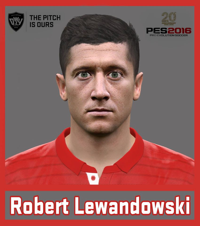 pes-modif: PES 2016 Robert Lewandowski Face by Ozy_96 PES MOD