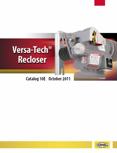 Todo relacionado con la electricidad: VERSA TECH RECLOSER: HUBELL POWER ...