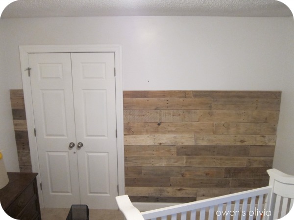owen's olivia: Pallet Wall Reveal!