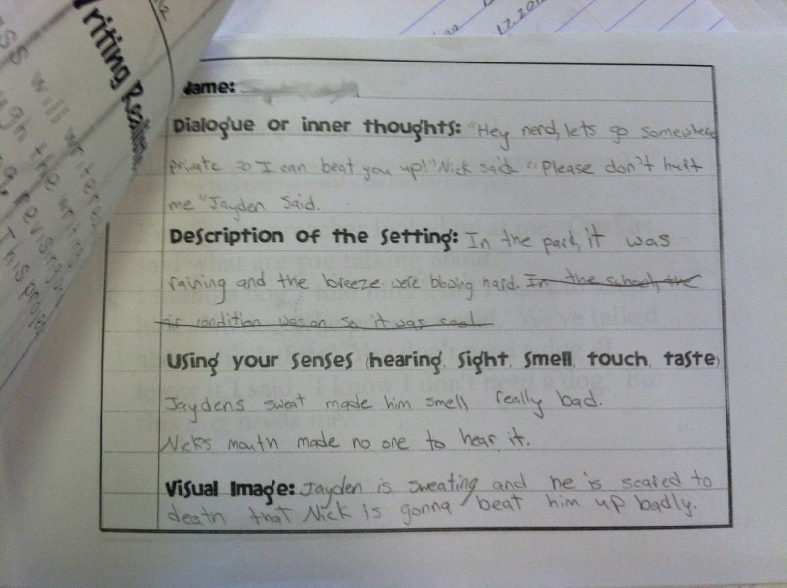 MissKinBK: A Fifth Grade Blog: Workshop Wednesday: Favorite Writing ...