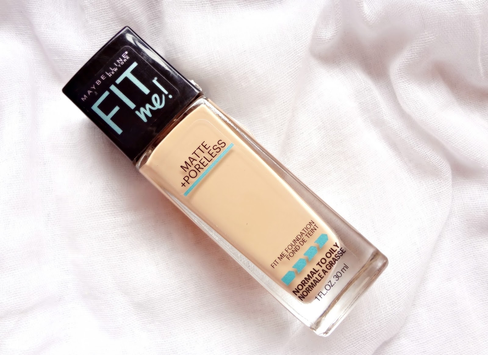 Maybelline Fit me! Matte+Poreless Foundation, 128 Warm Nude: Review ...
