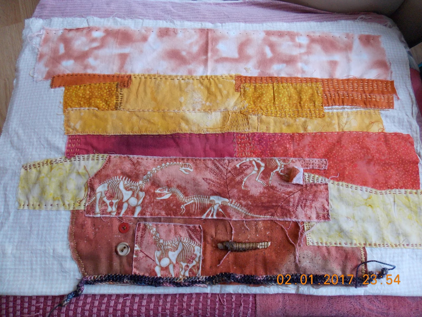 Cat In The Batt: Scrappy Things & Patches 61 to 64