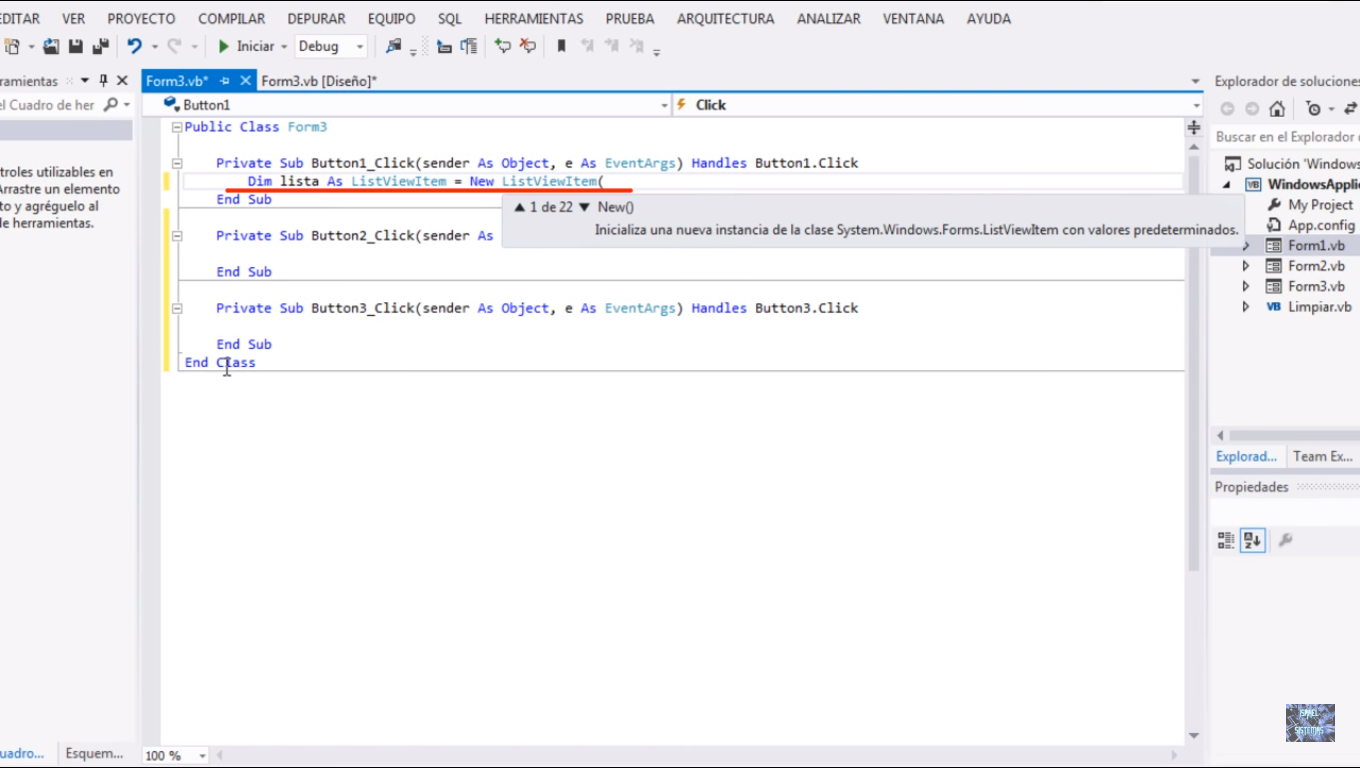 Conceptos basicos de VISUAL BASIC part #2