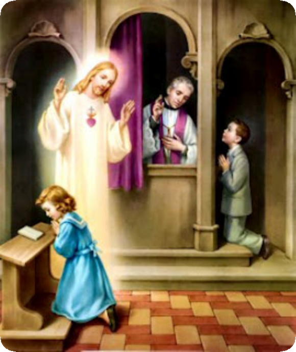 → Confesión: Sacramento explicado, penitencia, reconciliación, enmienda ...