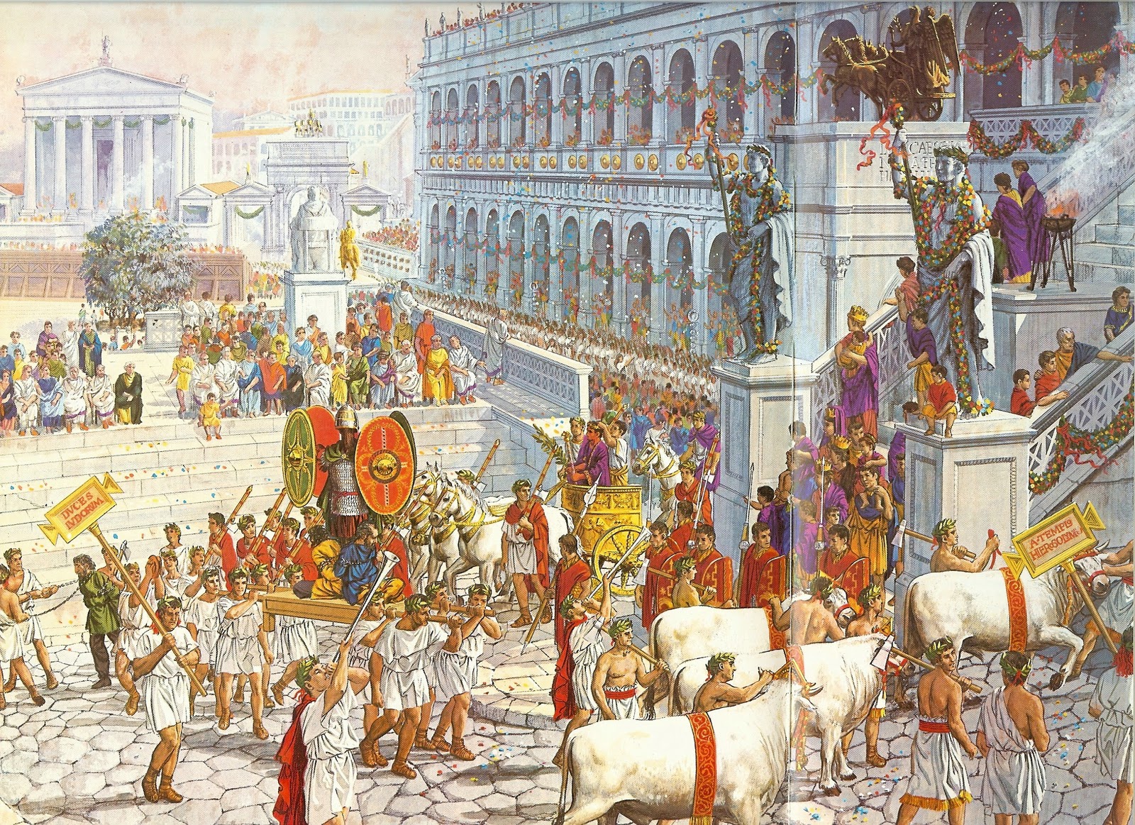 La Historia en Imágenes: EL TRIUNFO ROMANO