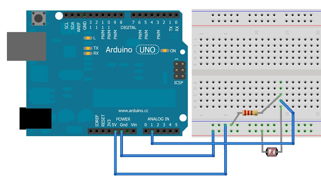 Arduino Project 6 Inputting Analog Values Into Arduino And Mapping Them To Control Different 0087