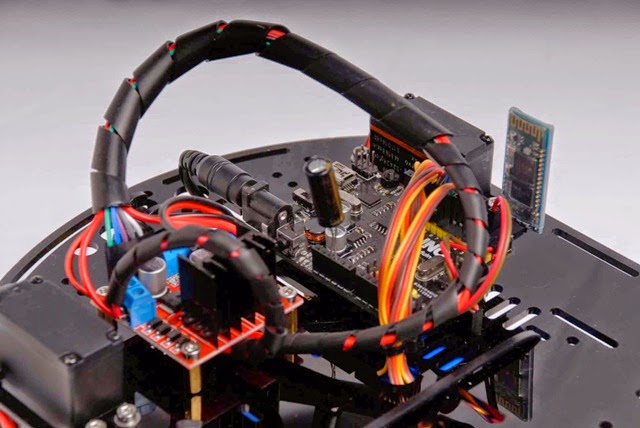 Andromina Robot V20 Robot Arduino Uno Controlado Desde Un Móvil Android Con Un Módulo 2954