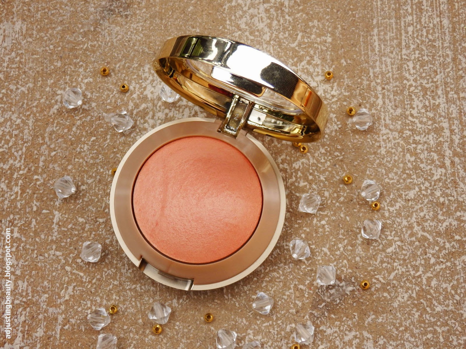 Review: Milani Baked Blush in 05 Luminoso - Adjusting Beauty