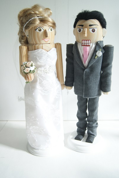 Really Cool Nutcrackers BLOG: Custom Made Bride And Groom Nutcrackers