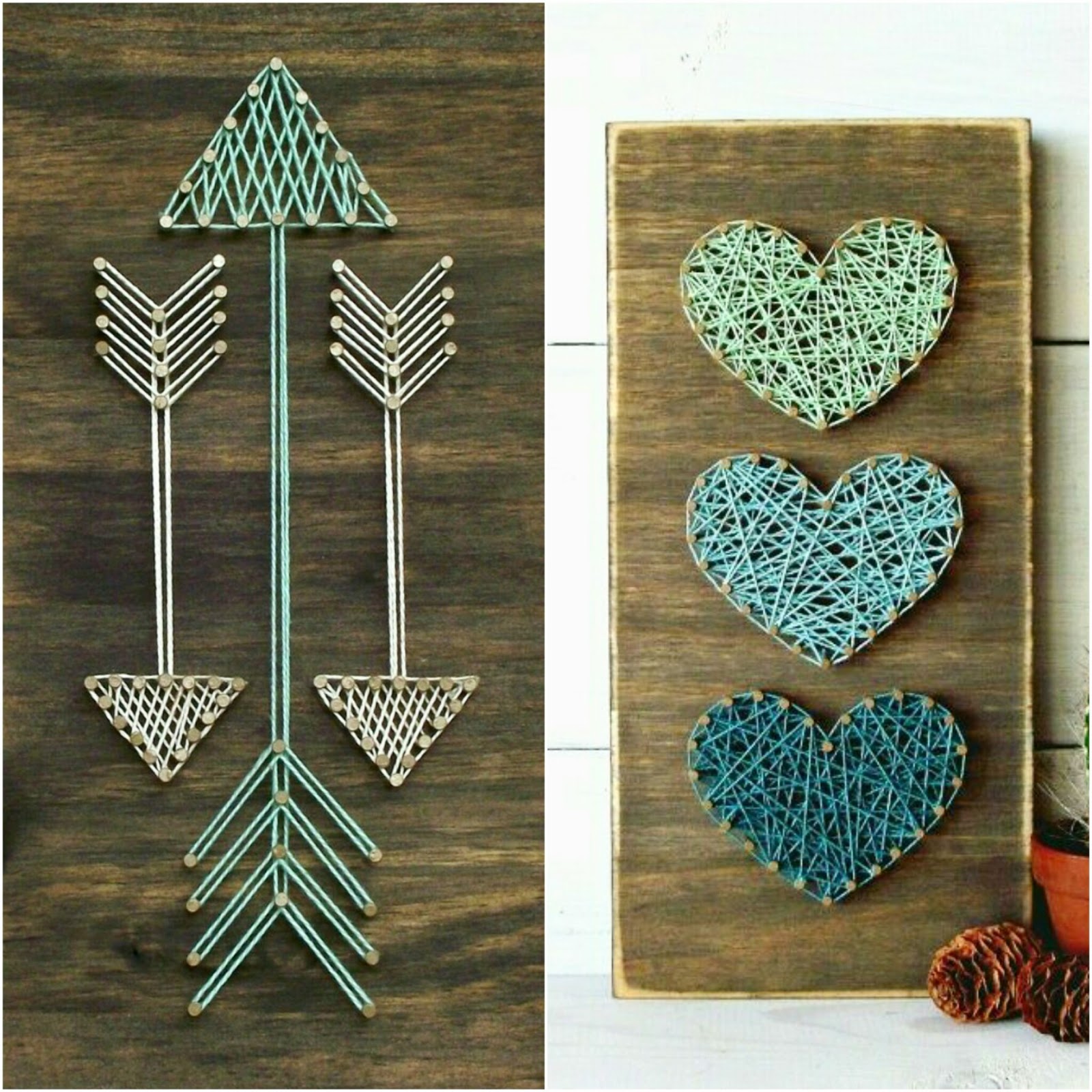 Filografi Sanatı – String Art / En Kolay Nasıl Yapılır? - Dekorbeti ...