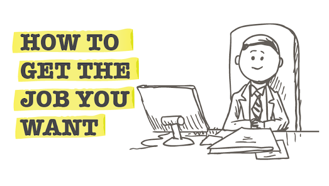 How To Get The Job You Want [Infographic] - Visualistan