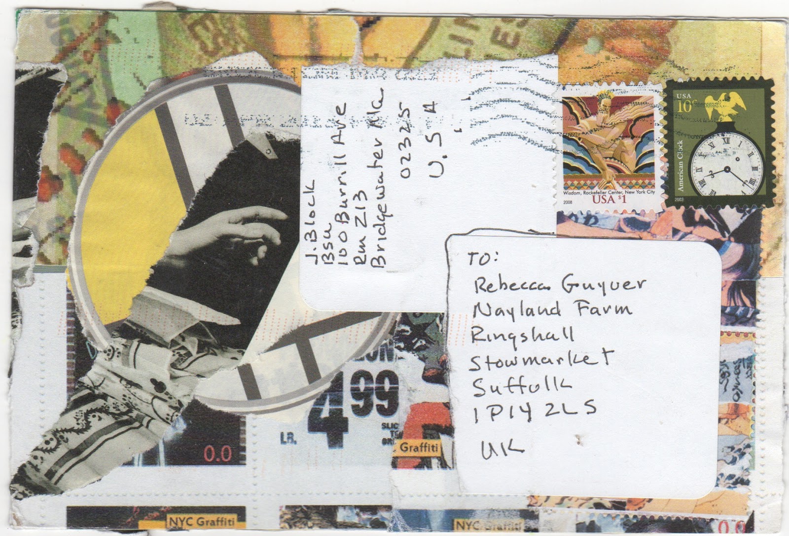 The Postal Ledger: Collage Graffiti and Jay Block