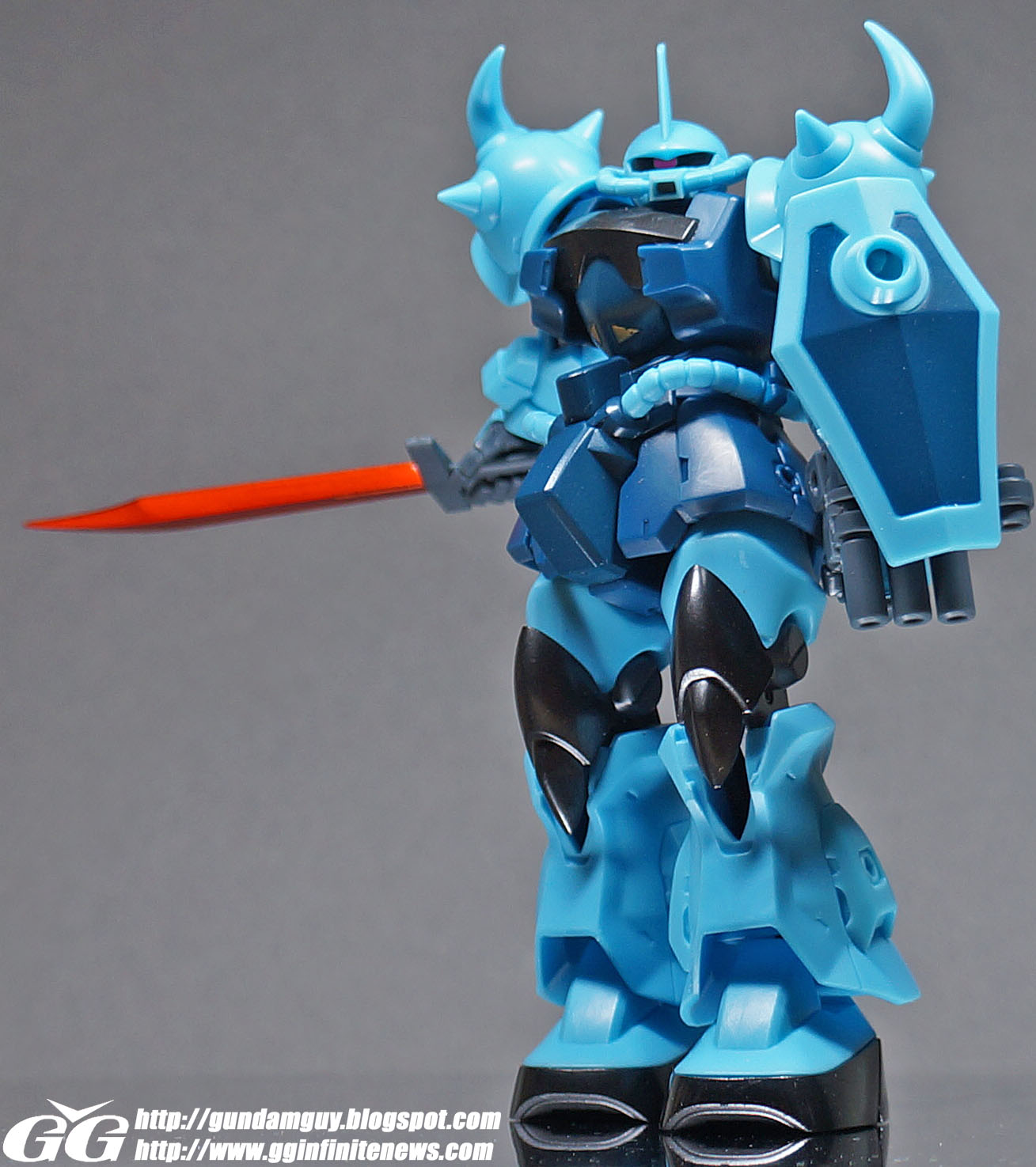 GUNDAM GUY: Robot Damashii (Side MS) MS-07B-3 Gouf Custom - Review by ...