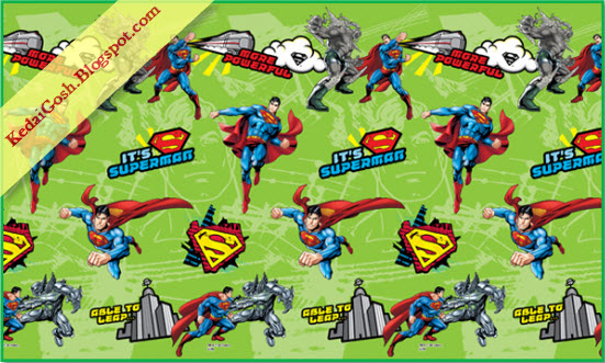 Gosh Moms and Kids Store: Original Evamatic Mats - Superman Designs