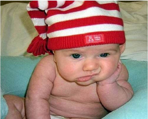 Funny Looking Babies with Cute Things