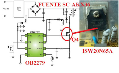 Equipo Panasonic no enciende modelo SA-AKX36
