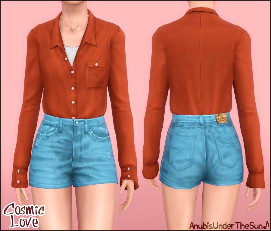 Anubis - Sims Stuff: Cosmic Love ~ Spring Outfit