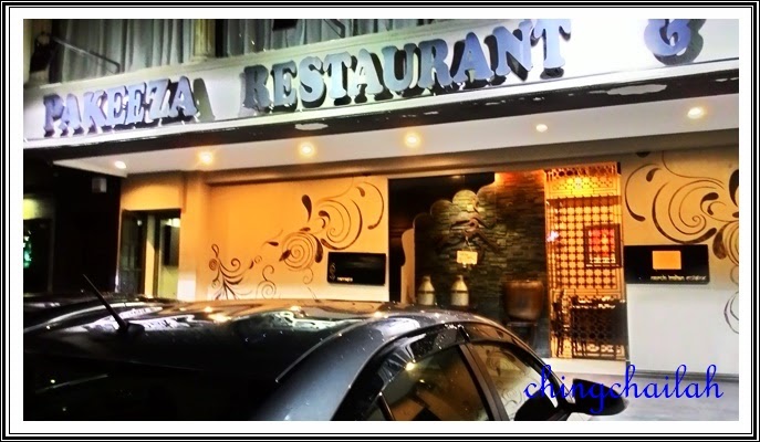 Simple Living In Nancy: DINNER AT PAKEEZA RESTAURANT, IPOH