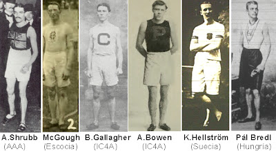 Atletismo e Historia (Athletics in History): Carreras de Fondo: 1901-03