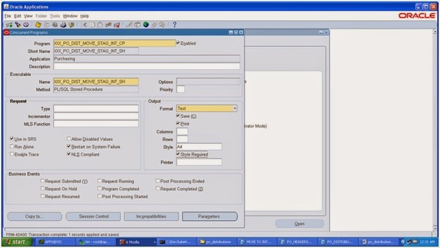 Interfaces in oracle apps(R12) technical: PO_DISTRIBUTIONS_INTERFACE INTERFACE PROCESS