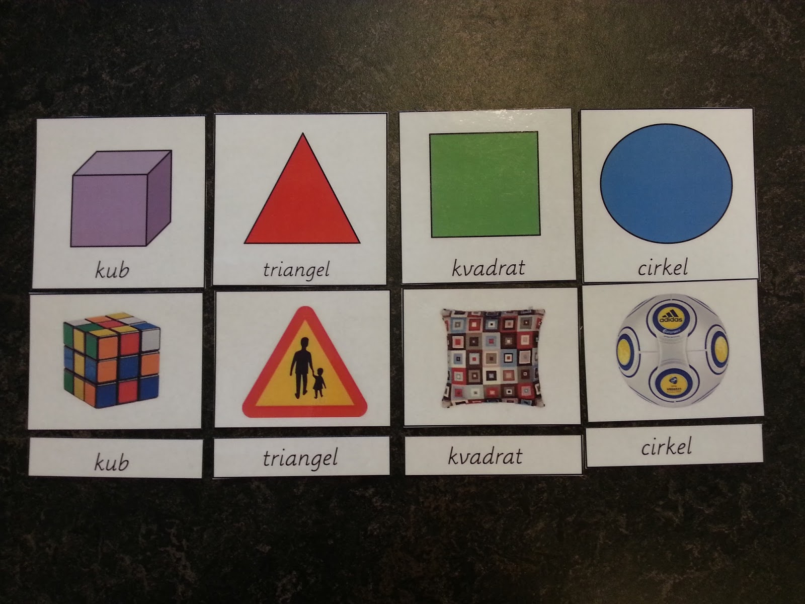 Min blogg om allt mellan himmel och jord: Geometri för barn: hitta formen