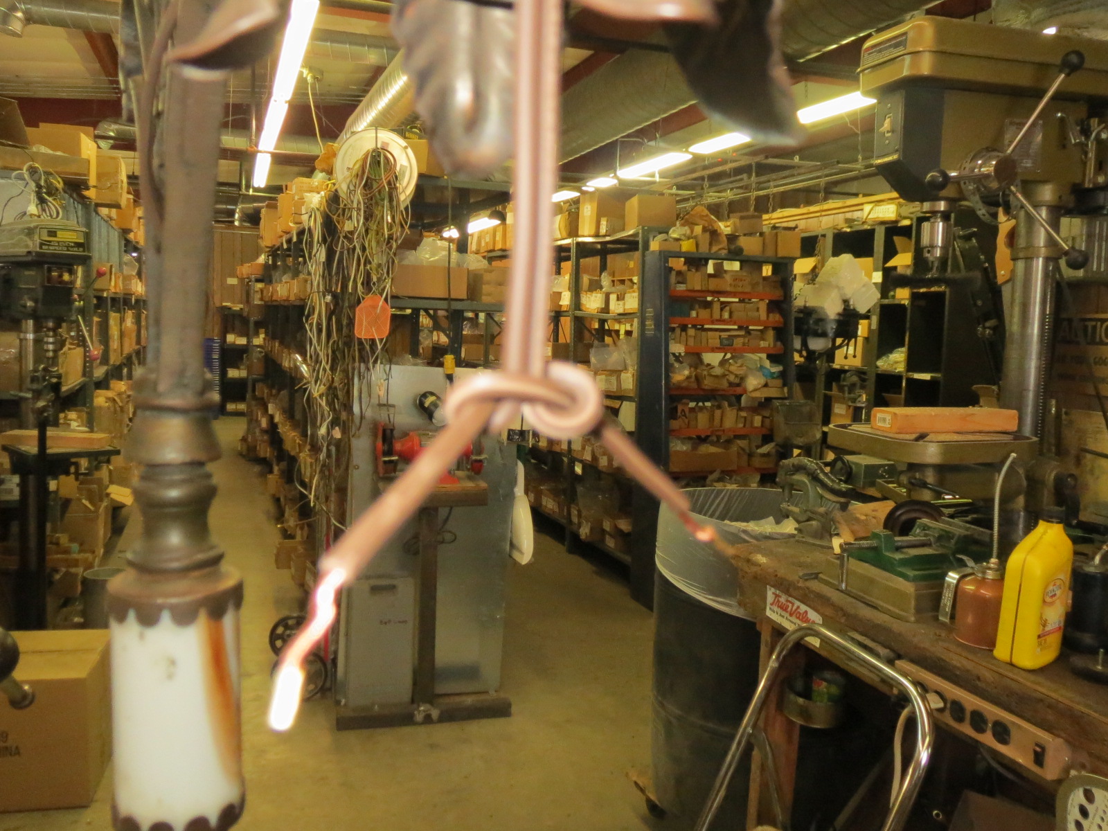 Lamp Parts and Repair | Lamp Doctor: Floor Lamp With Broken Swivel Repair