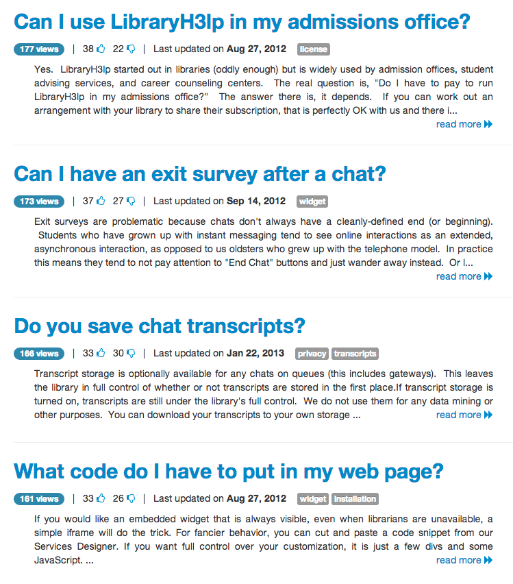 FAQs on FAQs: Customizing answer previews