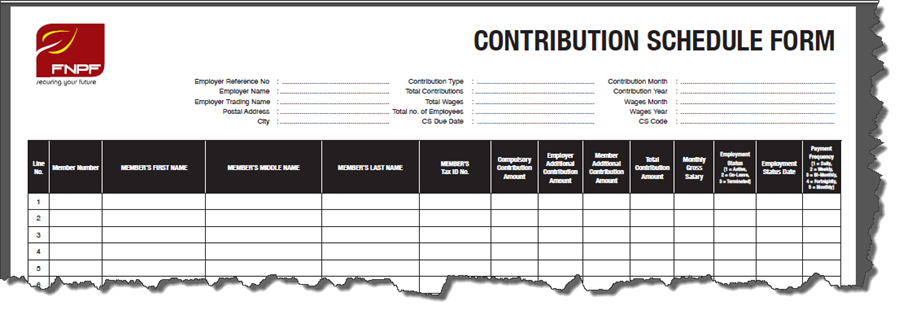 Fiji Payroll News: Employers MUST submit FNPF payments using new forms