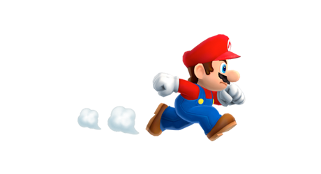 Mario Running Gif