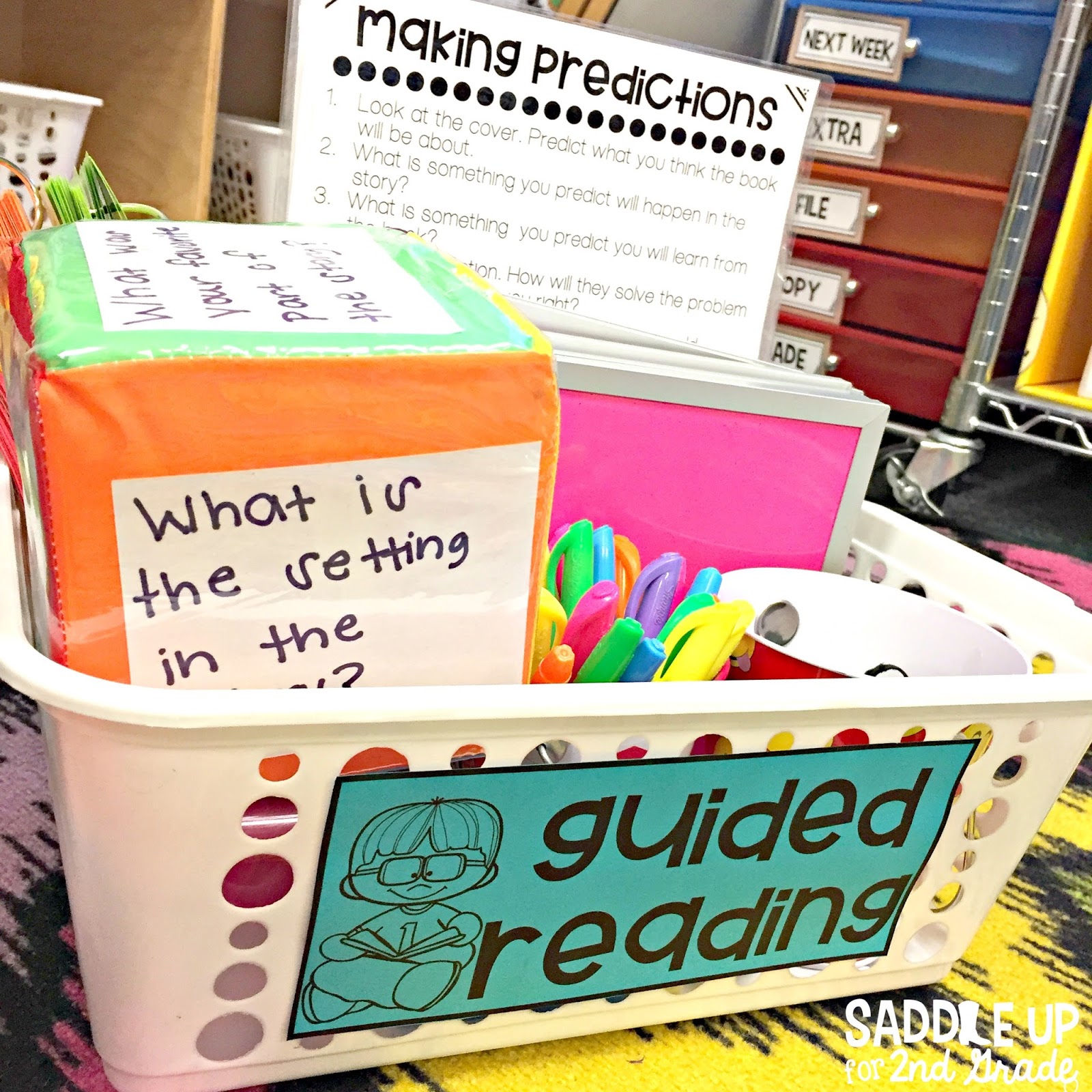 Guided Reading Basket - Saddle Up for 2nd Grade