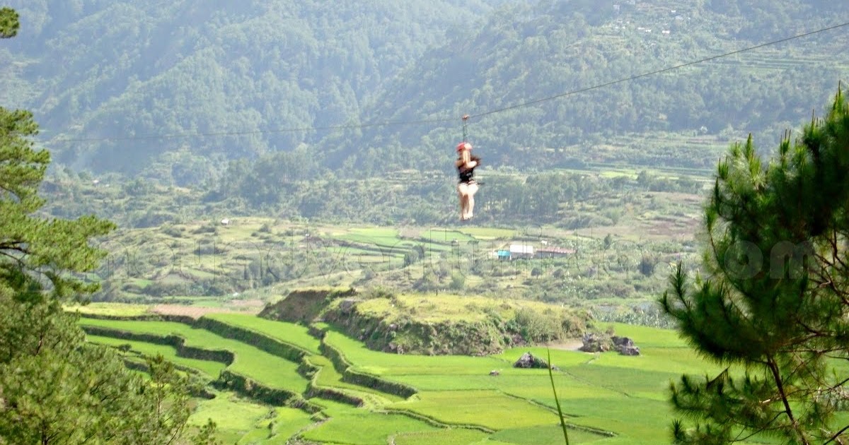 Mountain Province - Zip lining over Sagada's Kapay-aw Rice Terraces | Blogs, Travel Guides ...