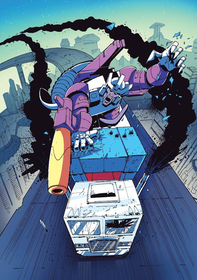 Disaster Year: 20XX: Transformers #94 by Geoff Senior