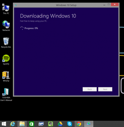 Preparation windows 10 bloqué - Astucesinformatique