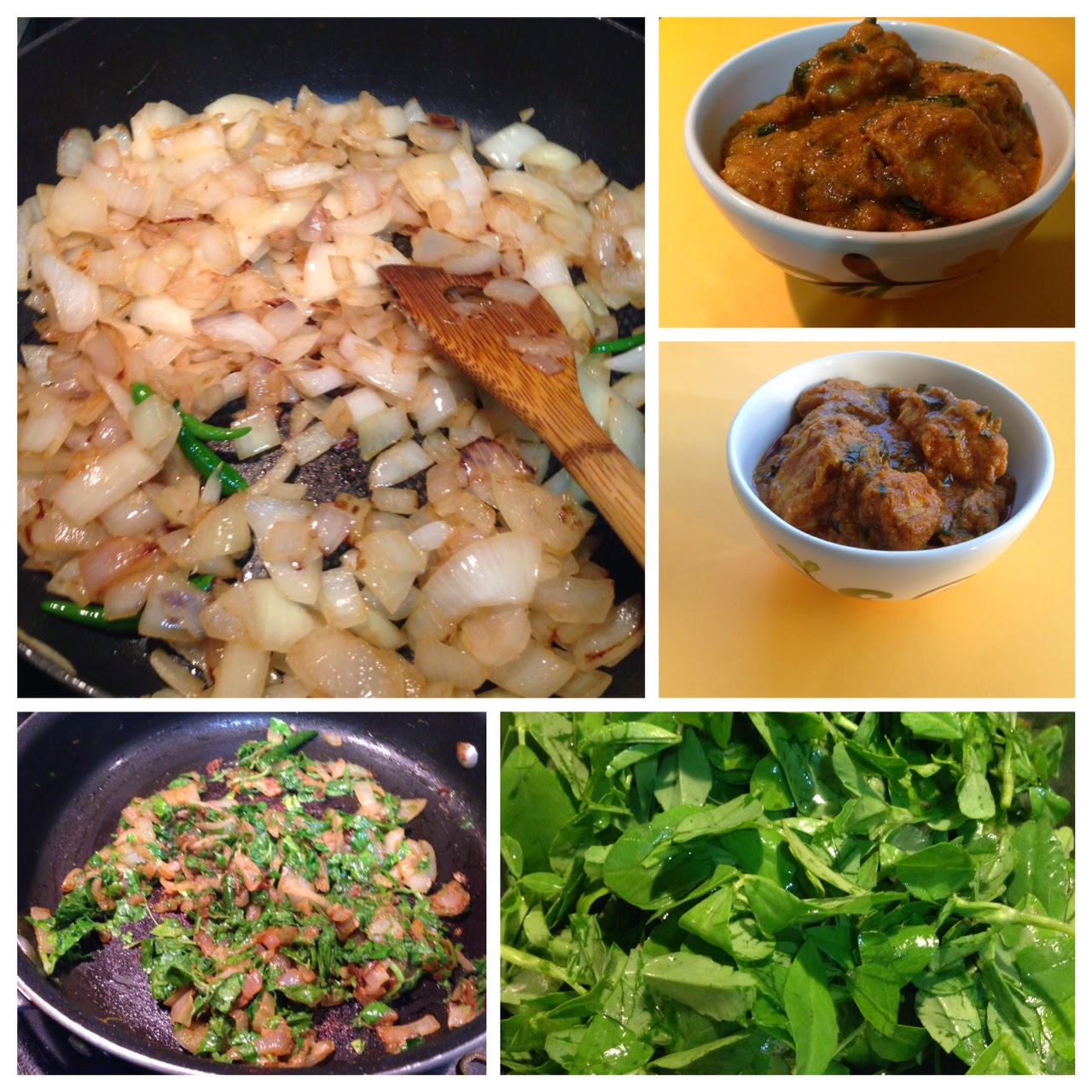 Sarita's Kitchen Blog: Methi chicken