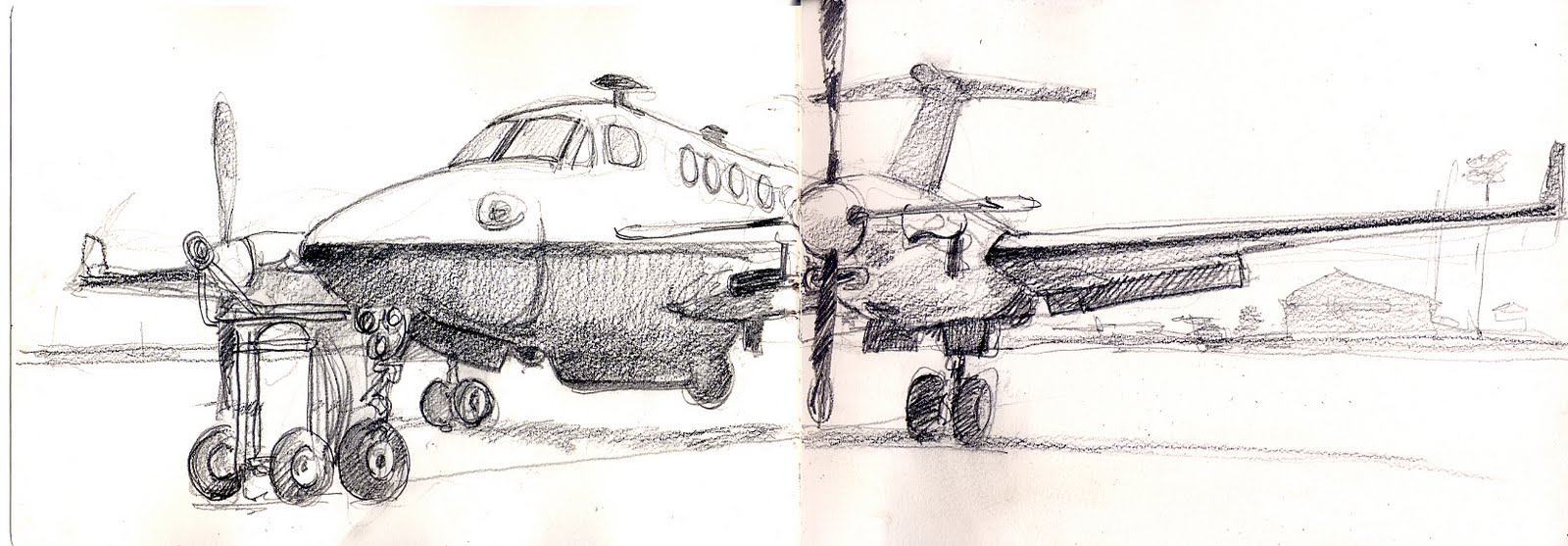 SKETCH OF THE DAY: Beale Air Force Base