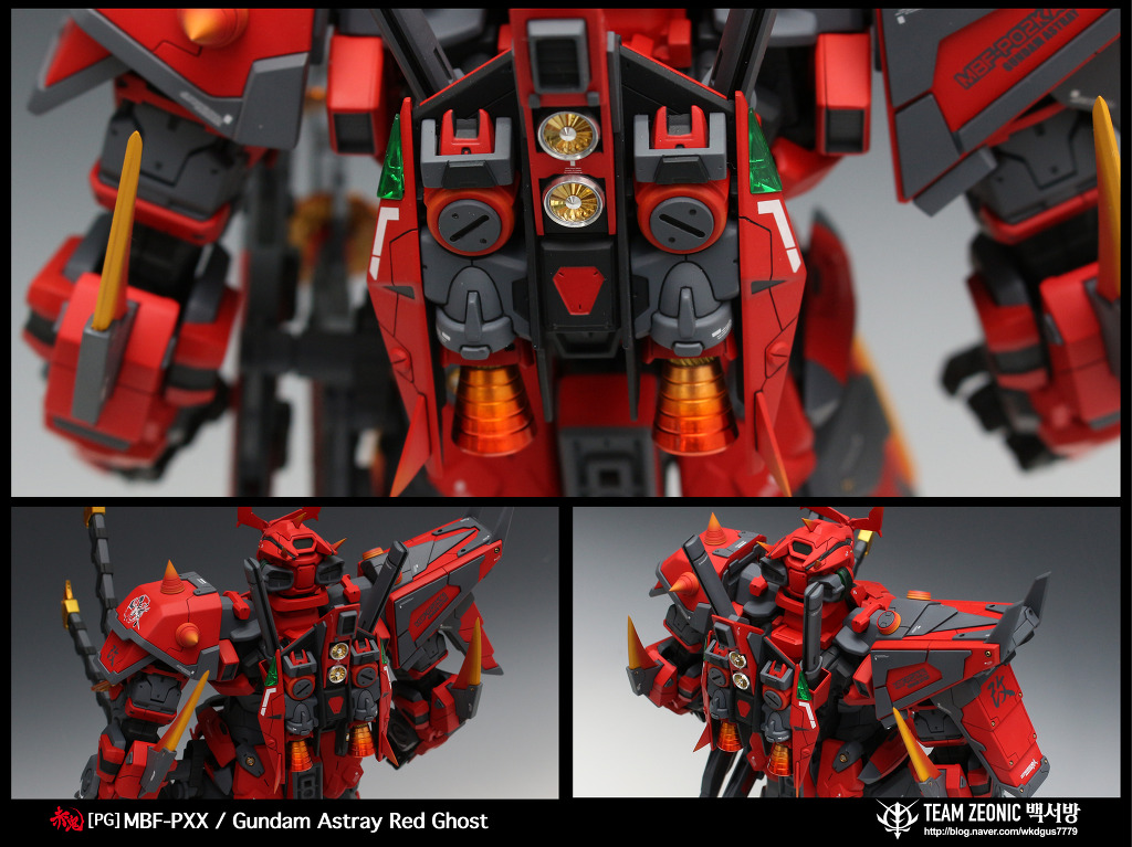 GUNDAM GUY: PG 1/60 Gundam Astray Red Ghost - Custom Build