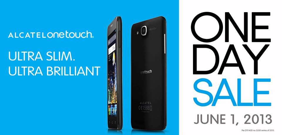 Alcatel One Touch unveils Idol and Idol Ultra One Day Sale this June 1 ...