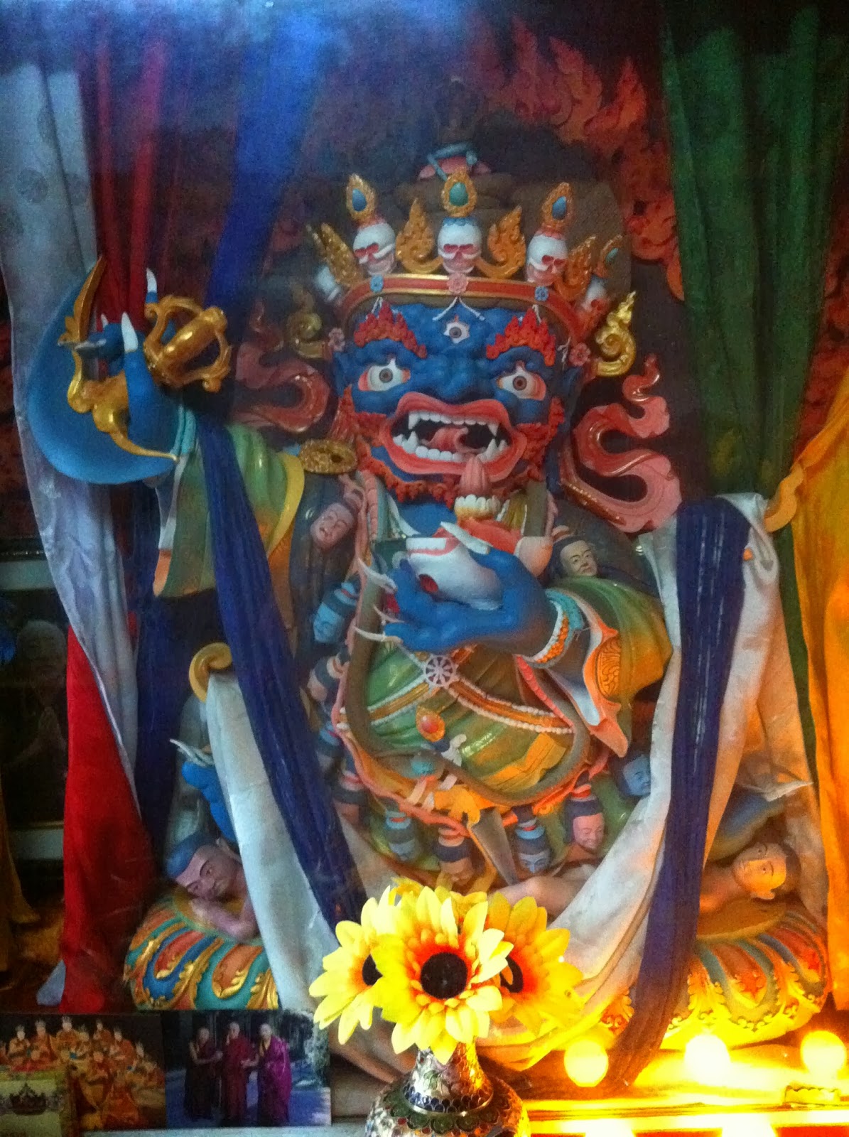 Destiny Gallery 丰天林: Bernagchen Chen (Black Robe) Mahakala (Kagyupa ...