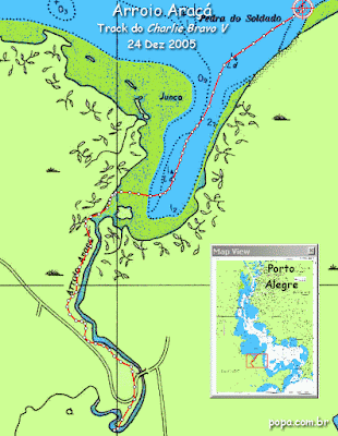 Tribo Terra Nova: Mapa do Arroio Araçá