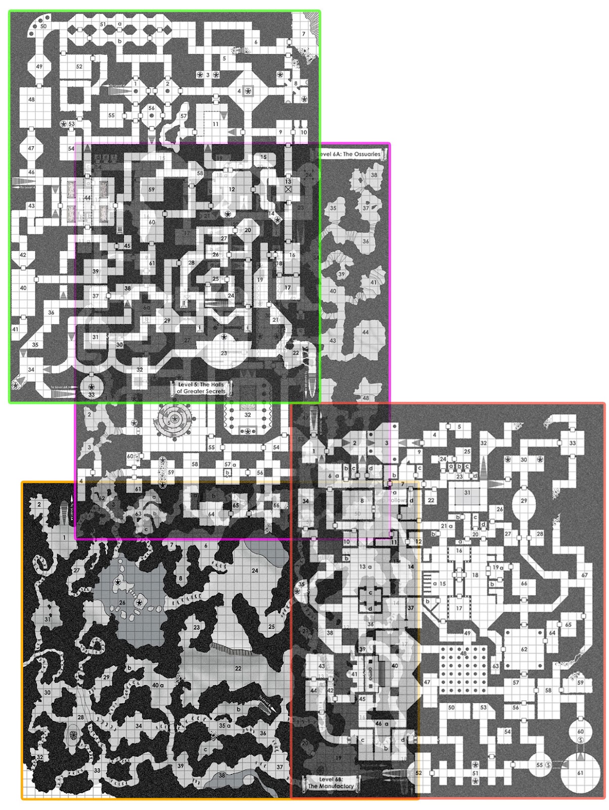 GROGNARDIA: Multi-Level Mapping