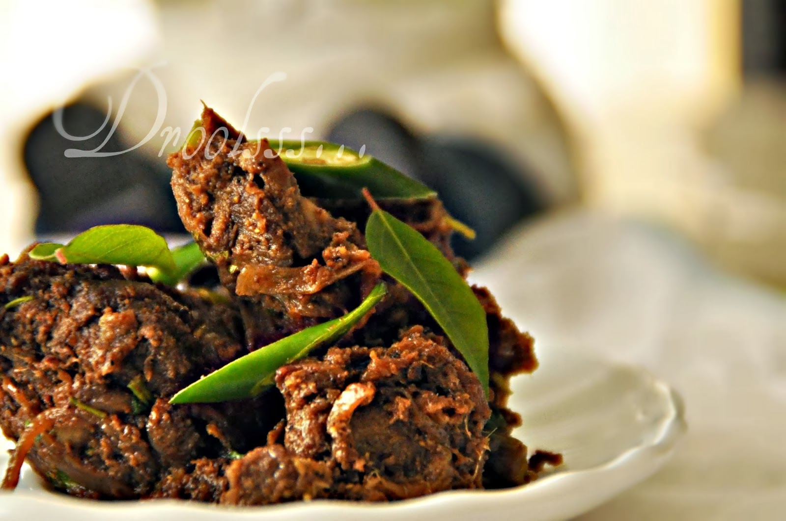 Droolsss . . .: Kurumulakku Mutton/ Pepper Mutton