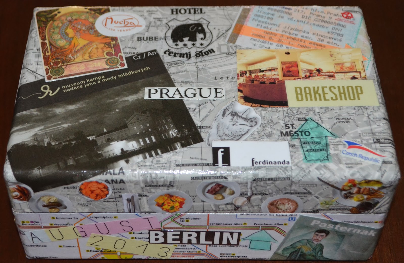 Crafting With Style: Collaged Photo Display Box