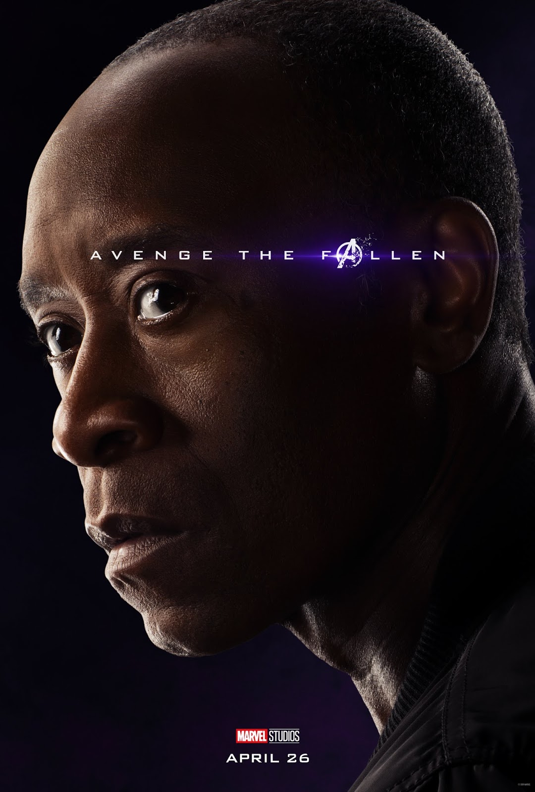 Sasaki Time: AVENGERS: ENDGAME Character Poster for War Machine