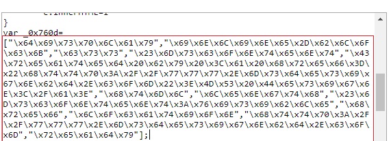 Decrypt the encrypted JavaScript in Blogger Theme - Css-Magz